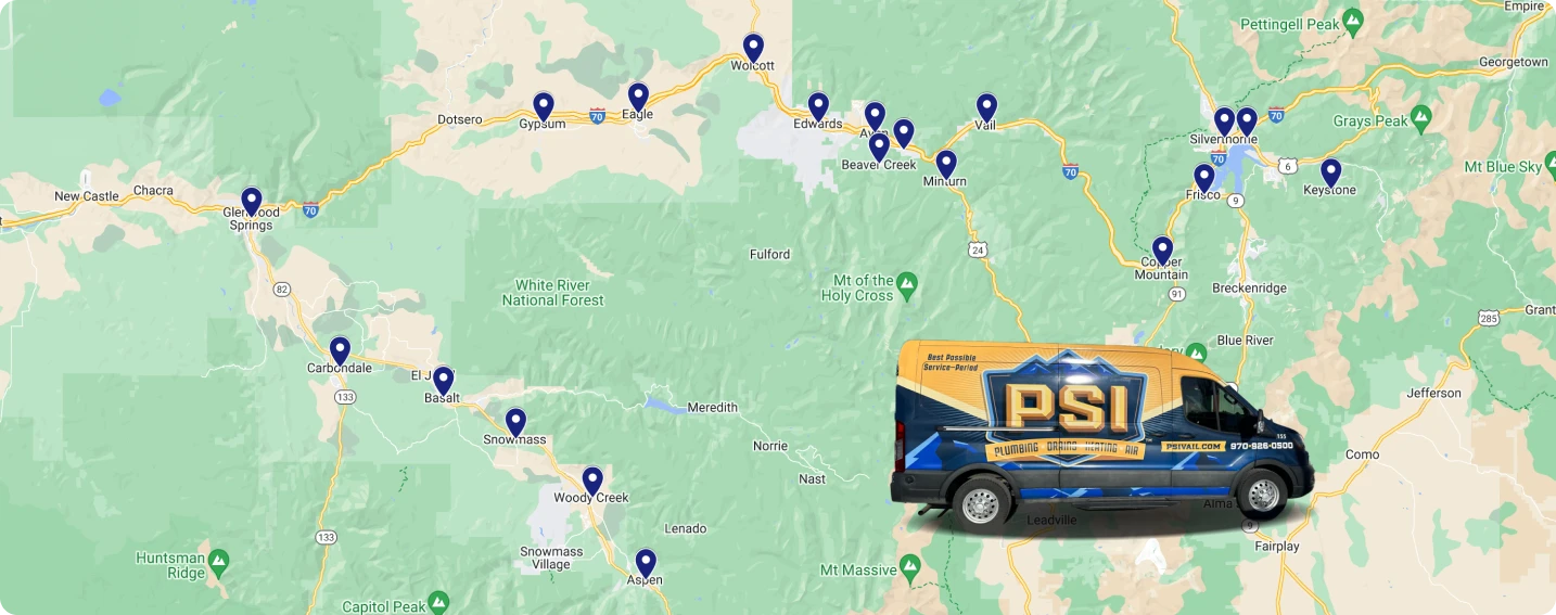Plumbing, Drain, & HVAC Home Services In Gypsum, CO | PSI